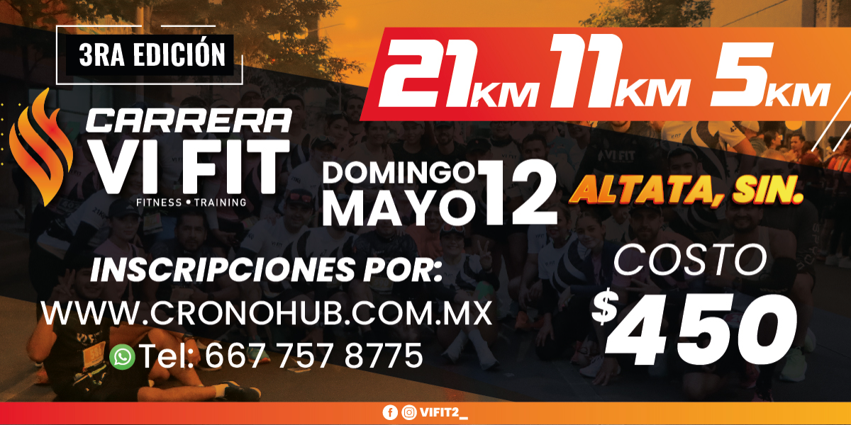 Carrera VI FIT - Registro online